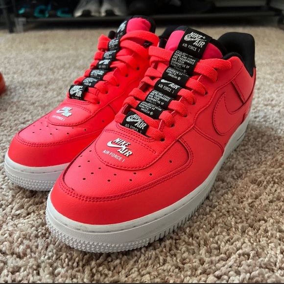 Nike | Shoes | Nike Air Force 7 Lv8 Double Air Pack Laser Crimson ...